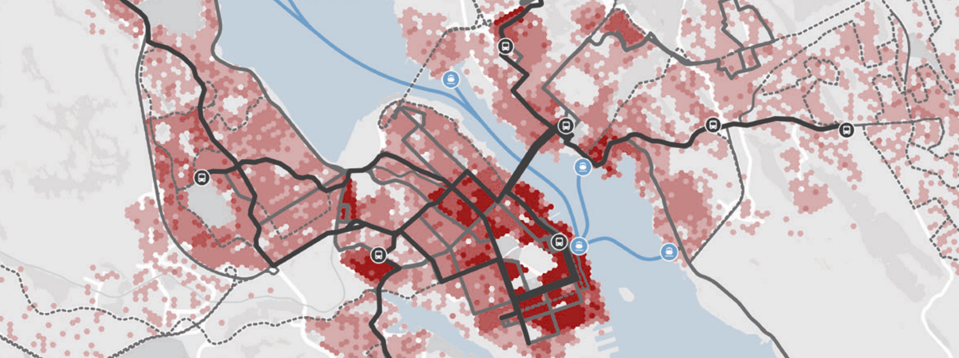 Halifax Transit Coverage Map - It's More Than Buses